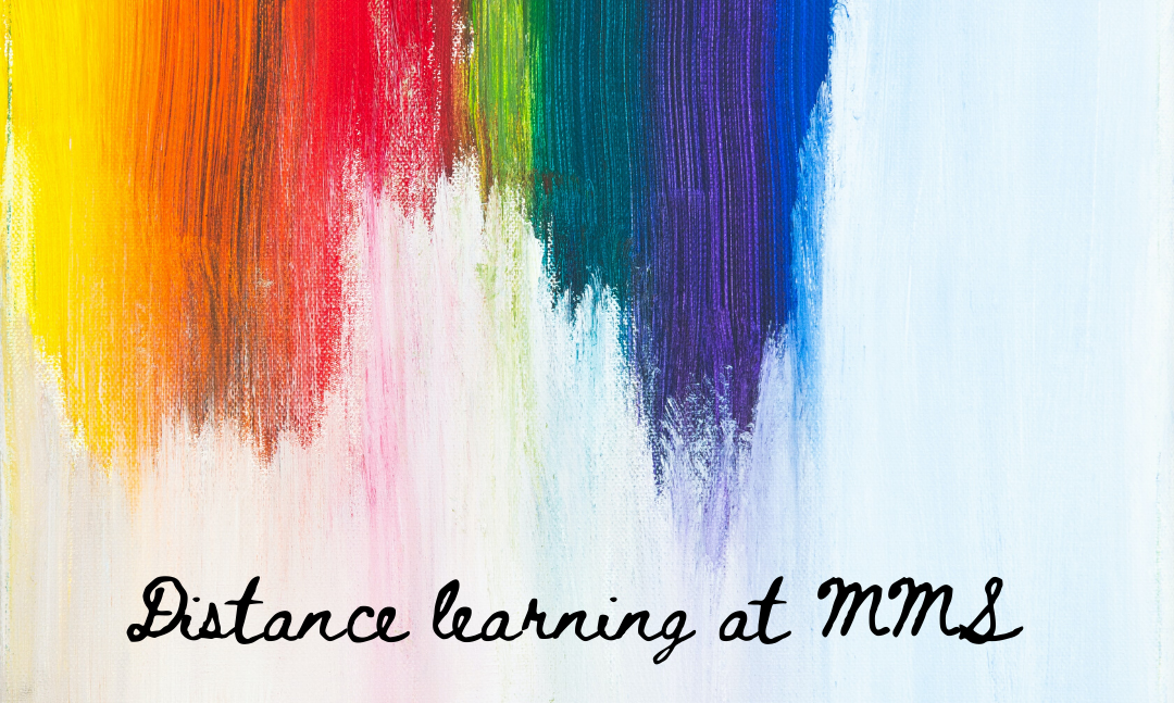 Distance learning at MMS - Maria Montessori School